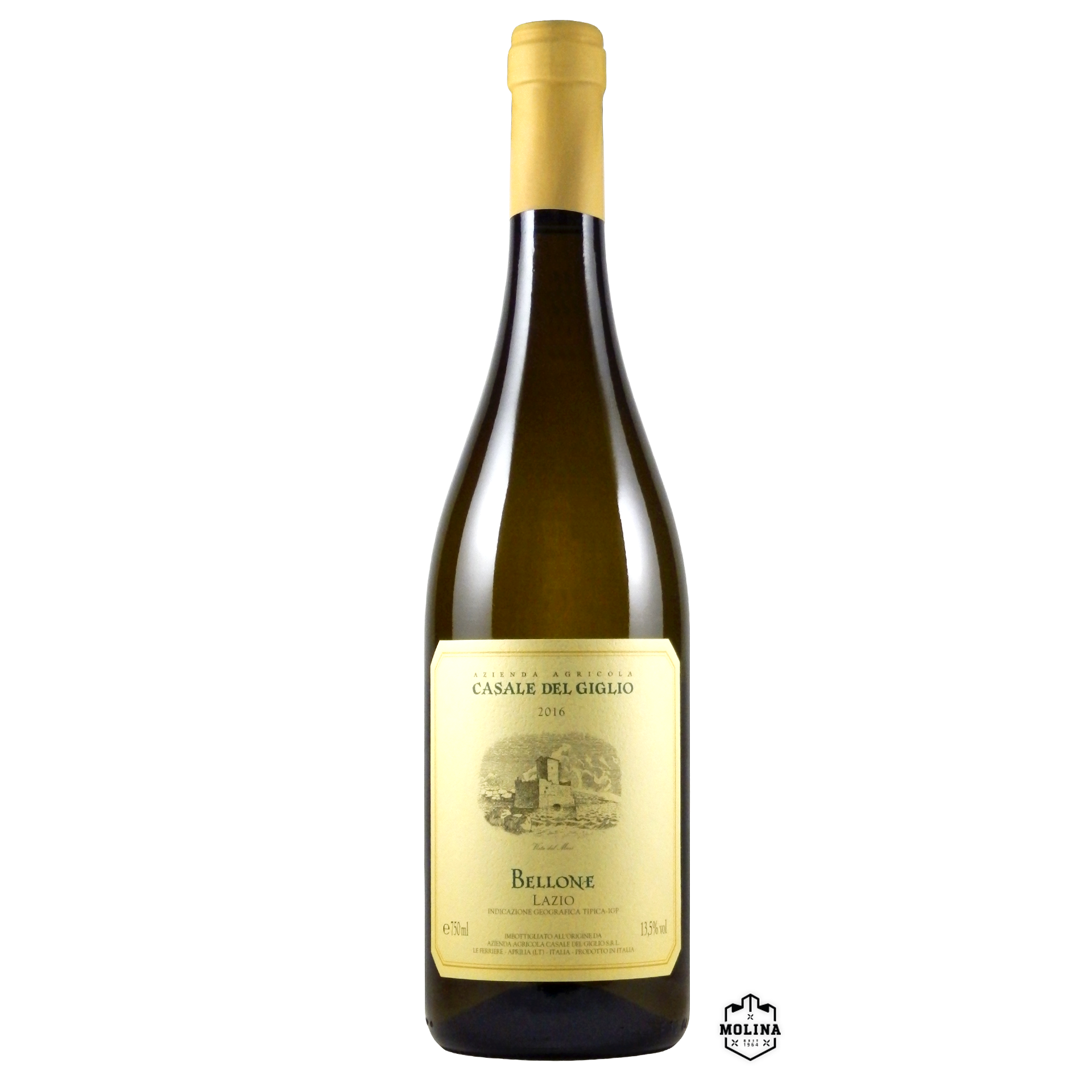 Bellone Bianco, IGT Lazio, Casale del Giglio | CASAMOLINA